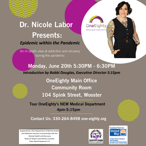 Dr. Nicole Labor Presents: Epidemic within the Pandemic - OneEighty Dr. Nicole Labor Presents: Epidemic within the Pandemic - OneEighty